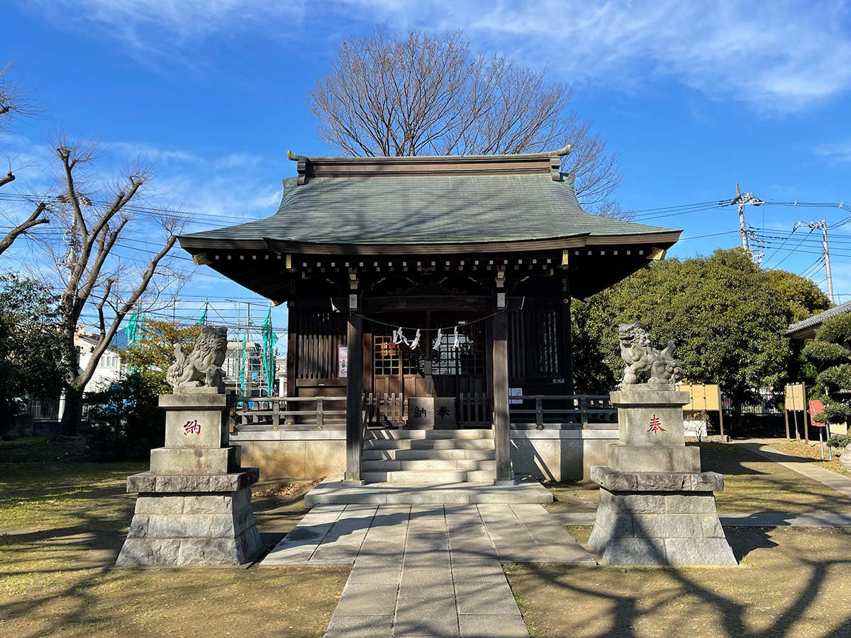 宇奈根氷川神社（世田谷区宇奈根）｜散歩日記